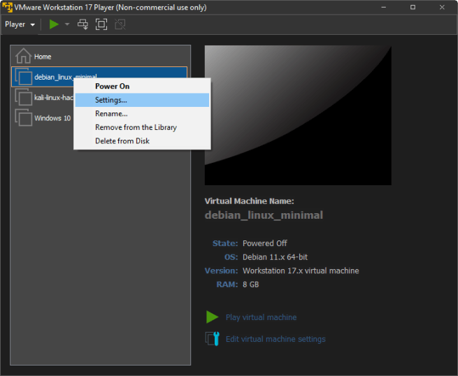 How to backup VMWare Workstation Player machines? – Tom's IT Cafe